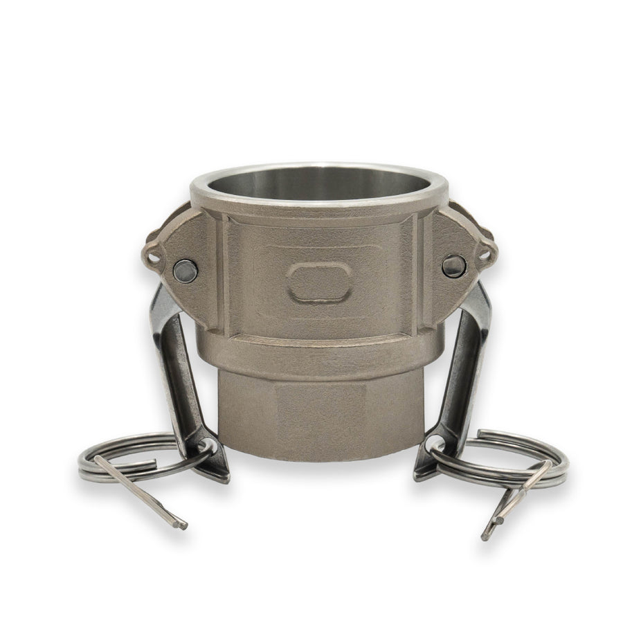 6" Camlock Female x 6" NPT Female Stainless Steel Adapter – Camlock ...