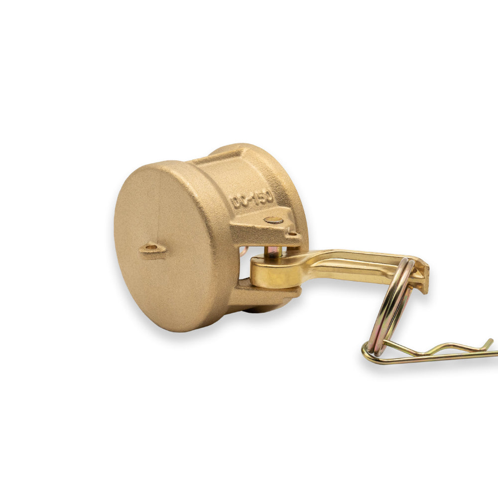 1-1/2" Camlock Female Cap Brass – Camlock Fittings