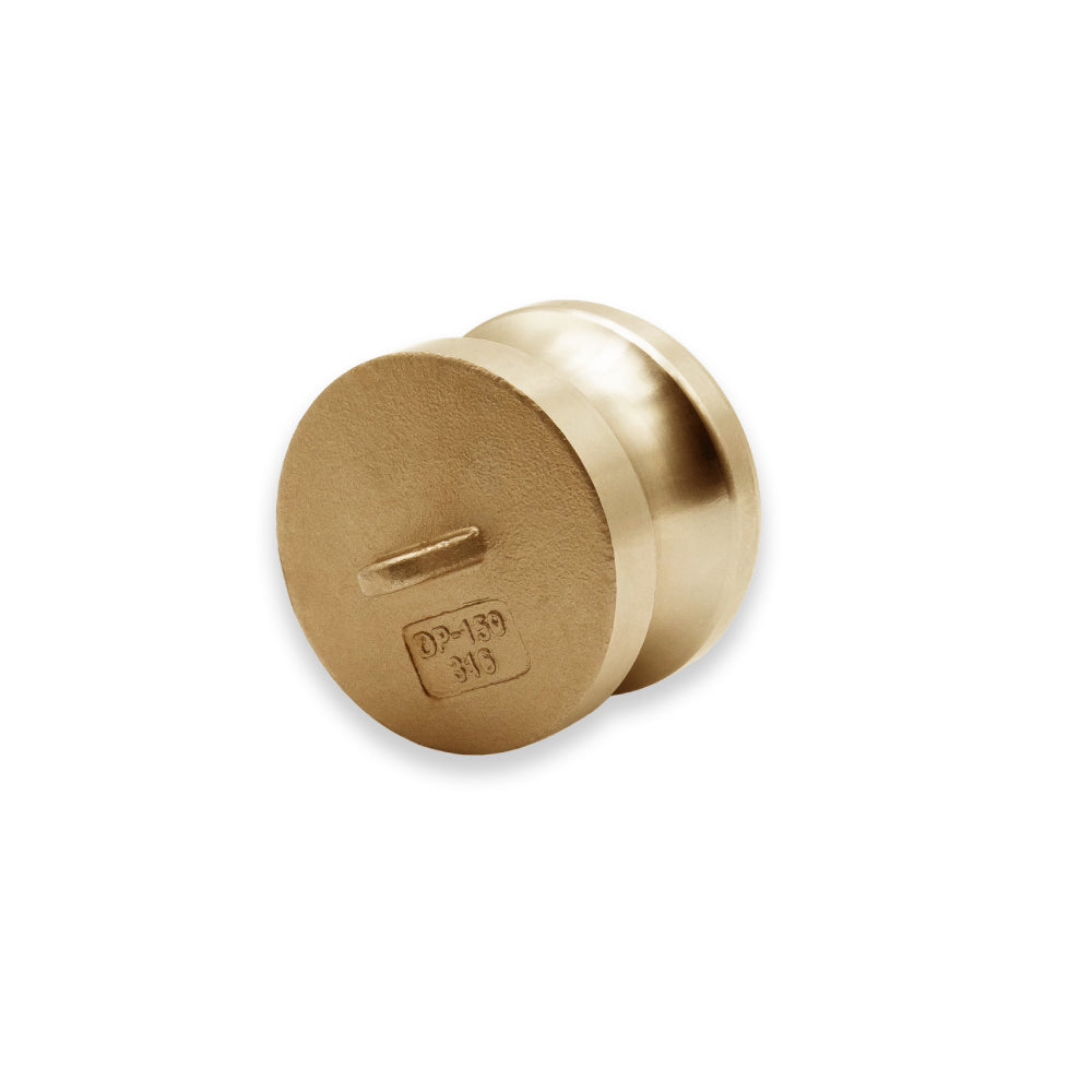 6" Camlock Male Plug Brass – Camlock Fittings