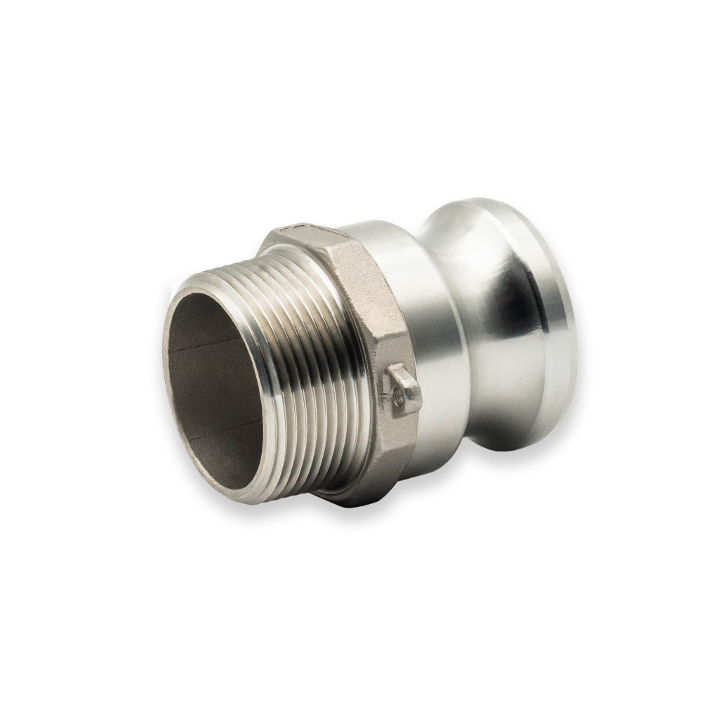 3" Camlock Male x 3" NPT Male Stainless Steel Adapter – Camlock Fittings